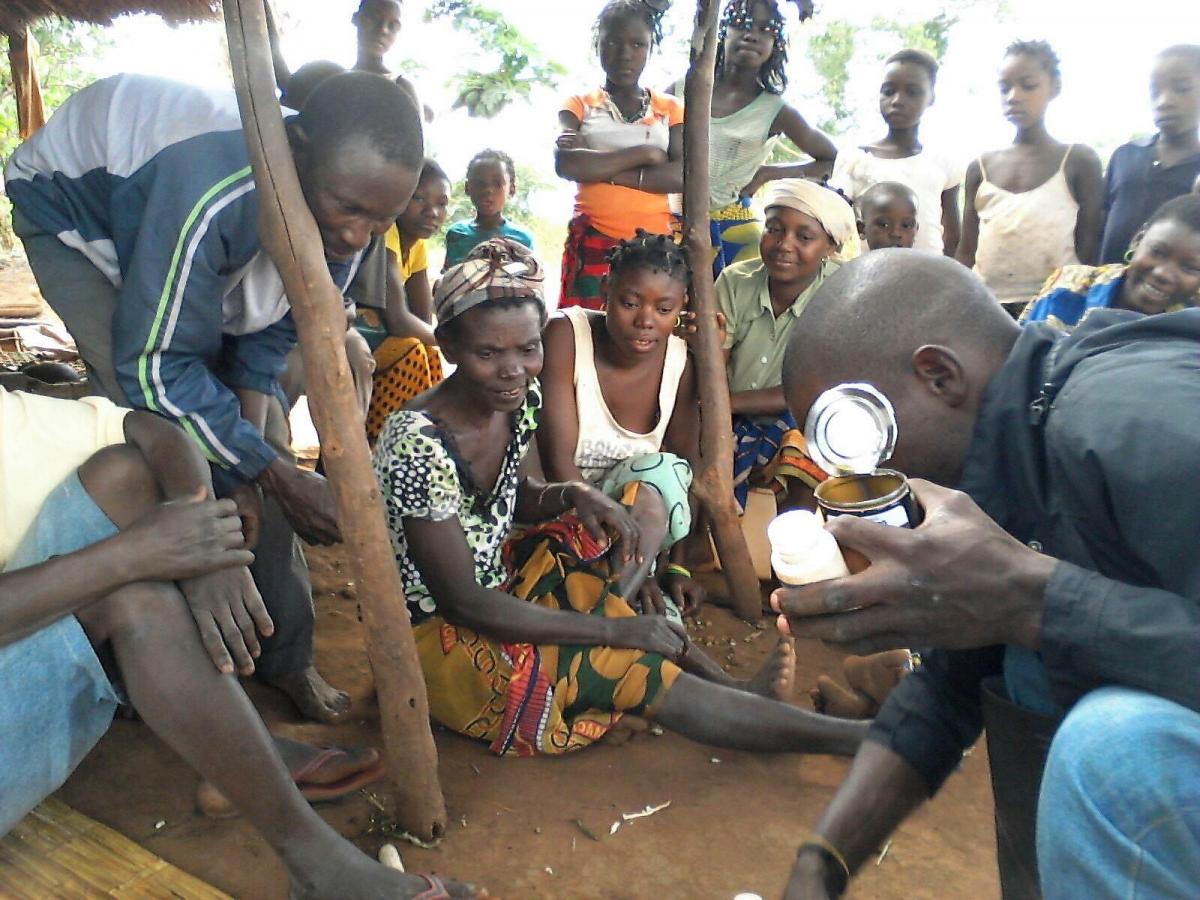Lack of electricity in the Family Farm School in Natete, Mozambique ...